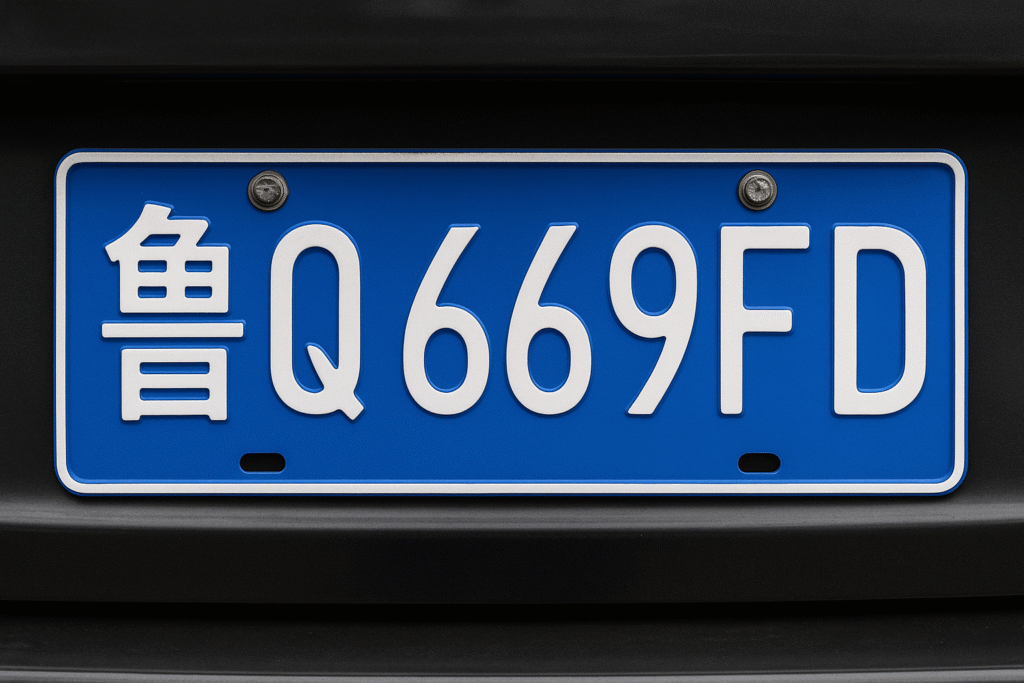 Understanding 鲁Q 669FD: A Detailed Look into Chinese Vehicle License ...